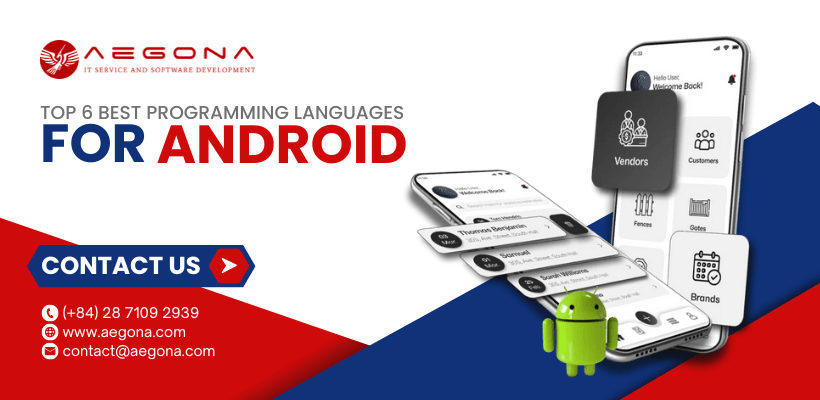 Top 6 Best Android Programming Languages in 2024 | Aegona